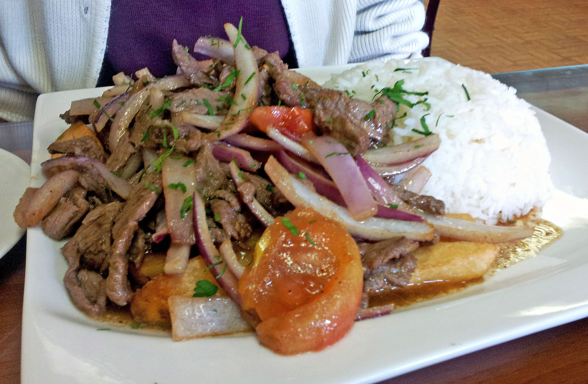 Basic Peruvian fare, close to home - The Boston Globe