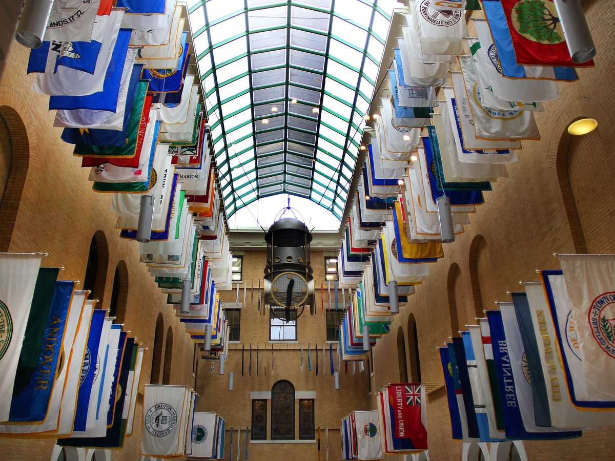 More towns designing flags to join State House display - The Boston Globe