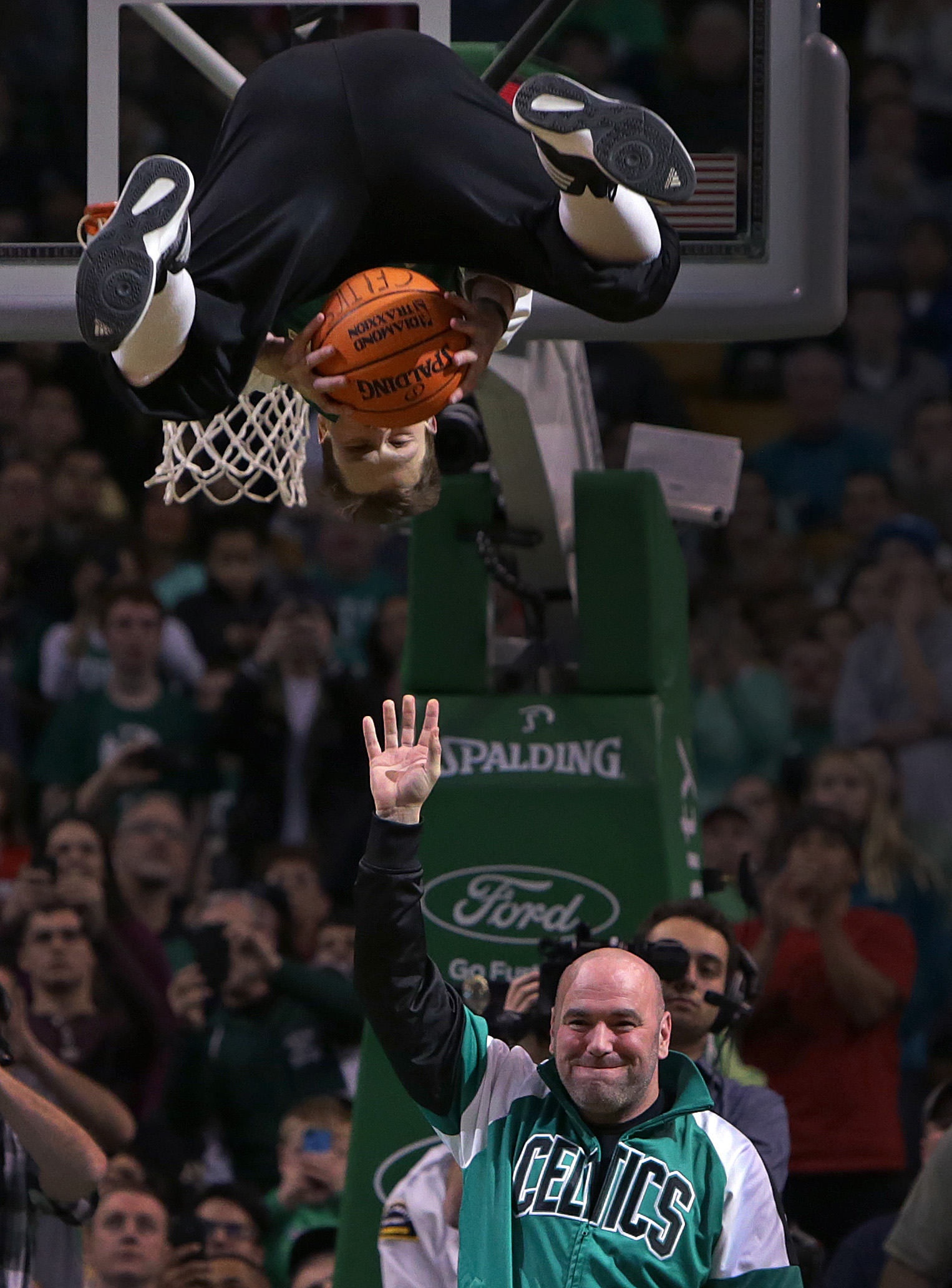Brandon Bass Celtics Dunk