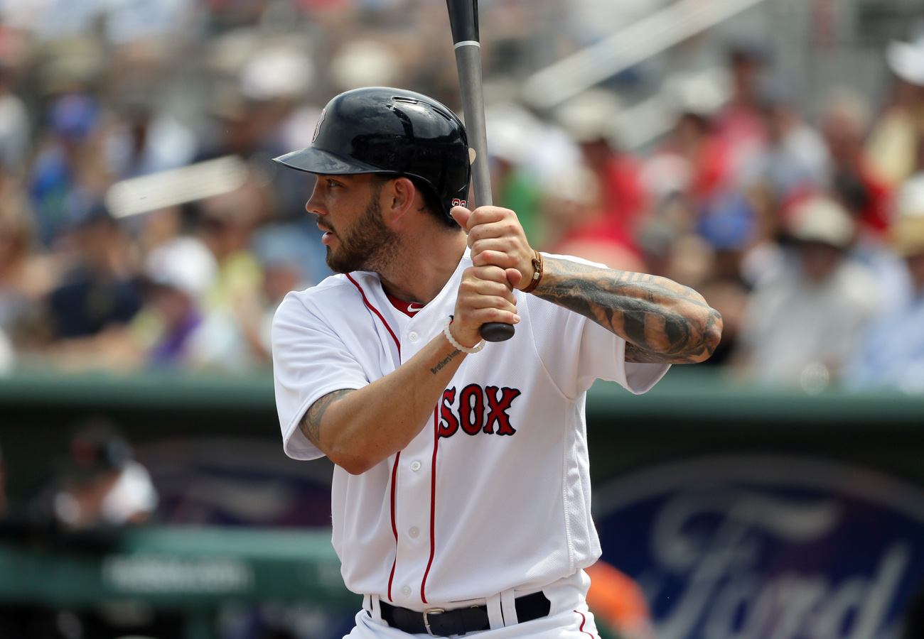 So far, Blake Swihart fits like a glove in left field - The Boston Globe