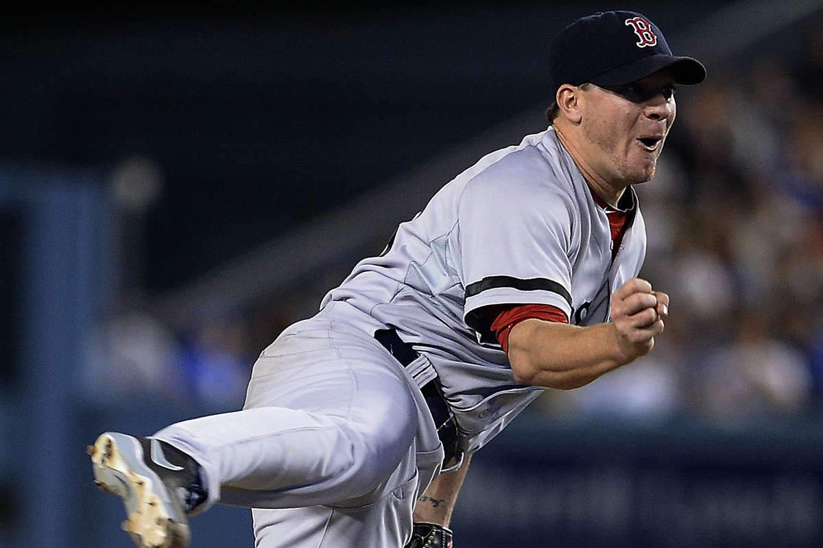 Jake Peavy in total control as Red Sox top Dodgers - The Boston Globe