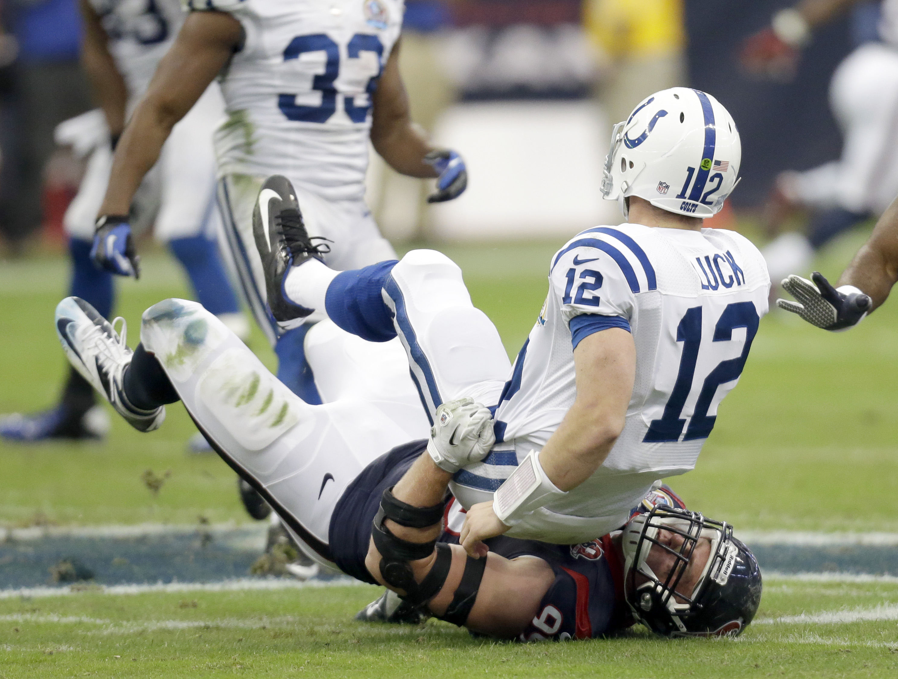 Texans beat Colts, clinch AFC South - The Boston Globe